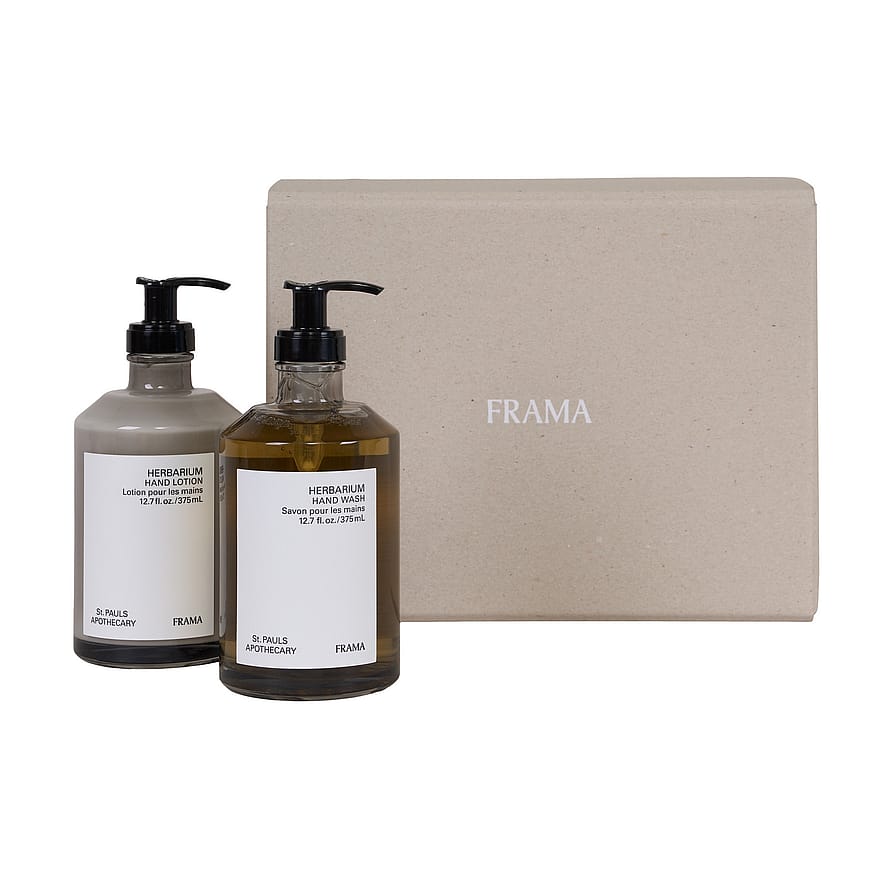 Herbarium Hand Wash + Hand Lotion – Omdömen - Hållbarhet | frama