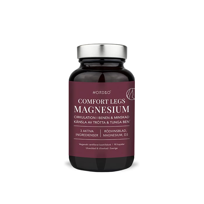 Comfort Legs Magnesium 90 kapslar – Omdömen - Hållbarhet | Nordbo