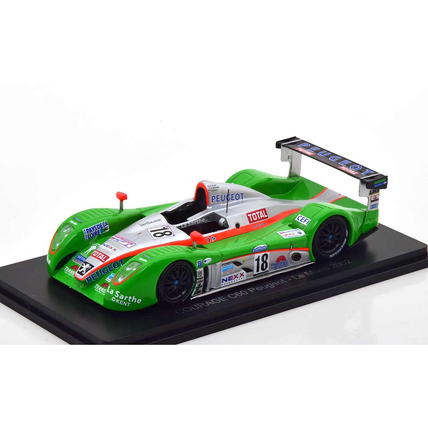 Courage C60 Peugeot - Le Mans 2002 - Spark - 1-43 – Omdömen ...