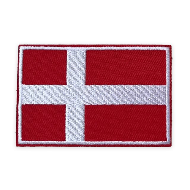 Danish Flag Patch – Omdömen - Hållbarhet