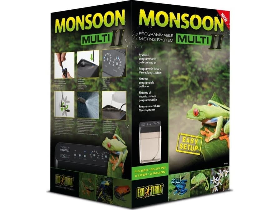 Exo Terra Monsoon Multi II sprinklersystem – Omdömen - Hållbarhet