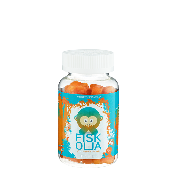 Fiskolja 60 tuggtabletter – Omdömen - Hållbarhet | Monkids