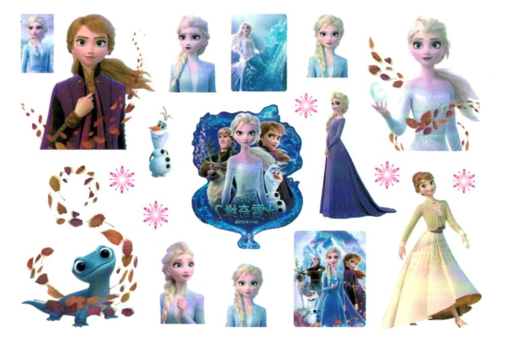 Frozen-tatueringar för barn – Elsa & Anna-tatueringar från Frost ...