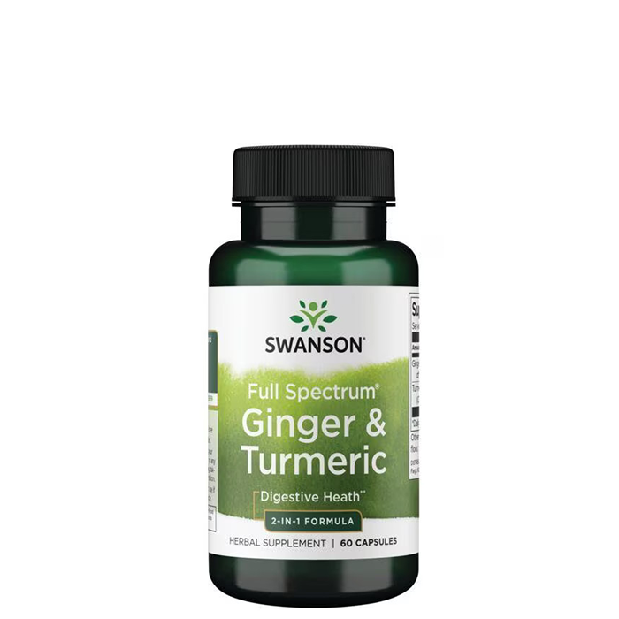 Full Spectrum Ginger & Turmeric 2-in-1 Formula 60 kapslar – Omdömen ...