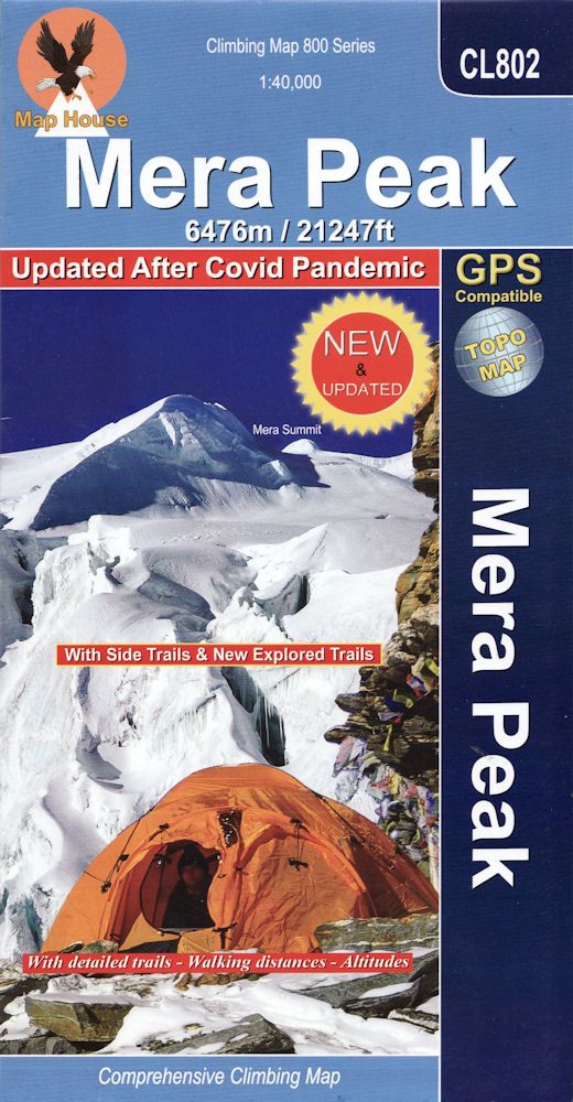 Mera Peak climbing map Nepa Maps – Omdömen - Hållbarhet