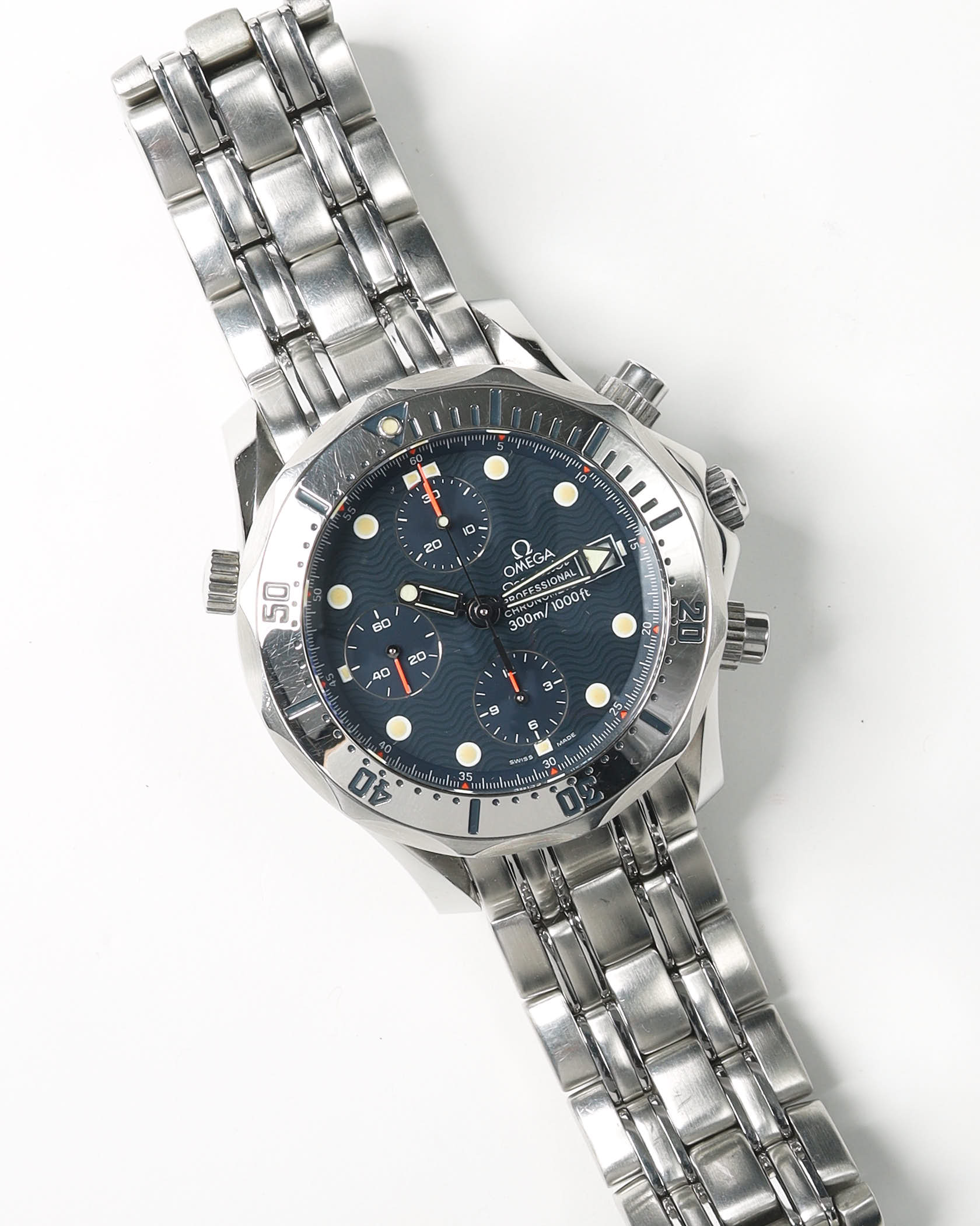 OMEGA Seamaster 300M Chronograph 42mm Ref 2698-80 1999 Klocka – Omdömen ...