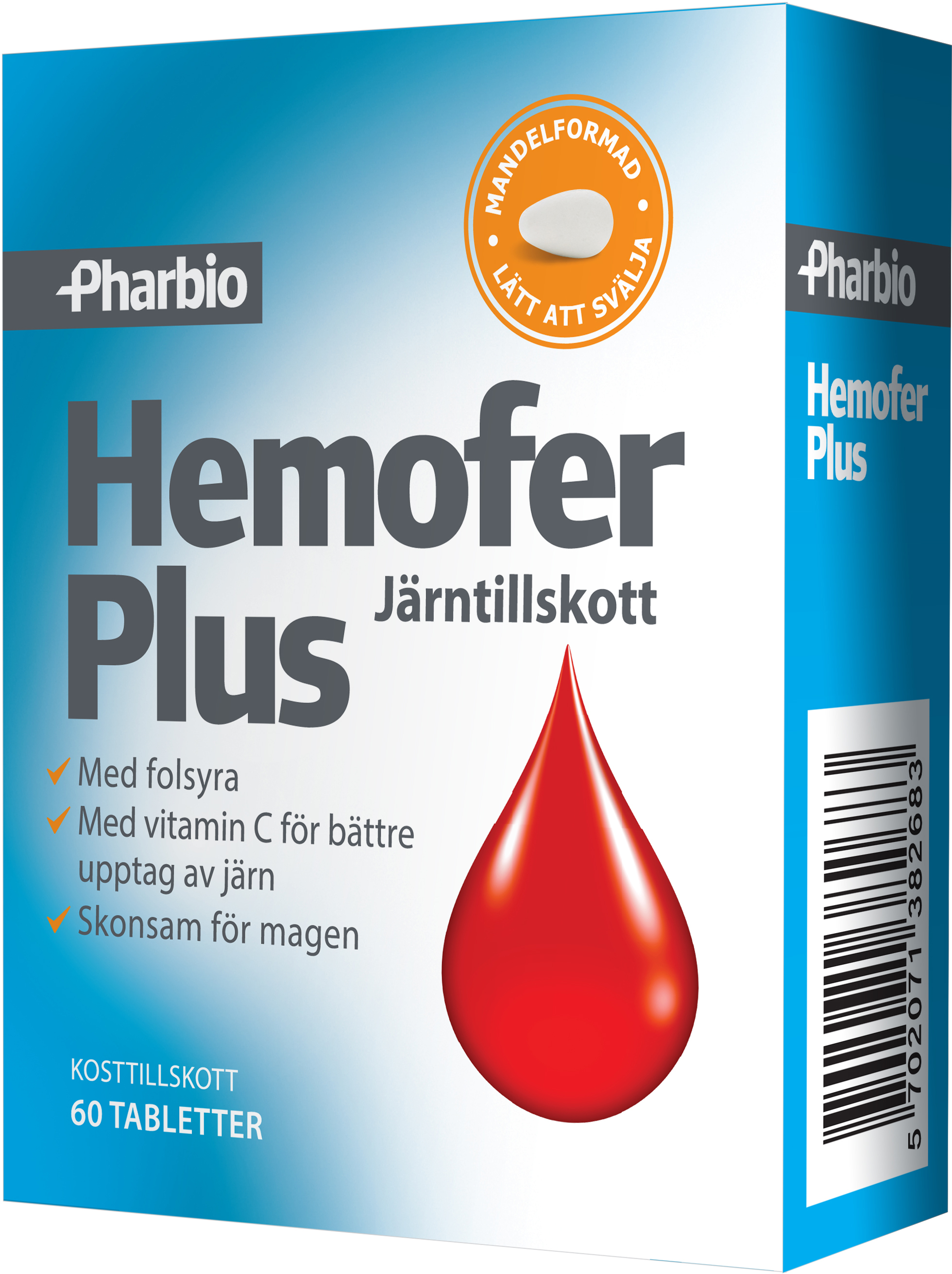 Pharbio Hemofer Järn plus – Omdömen - Hållbarhet | Pharbio