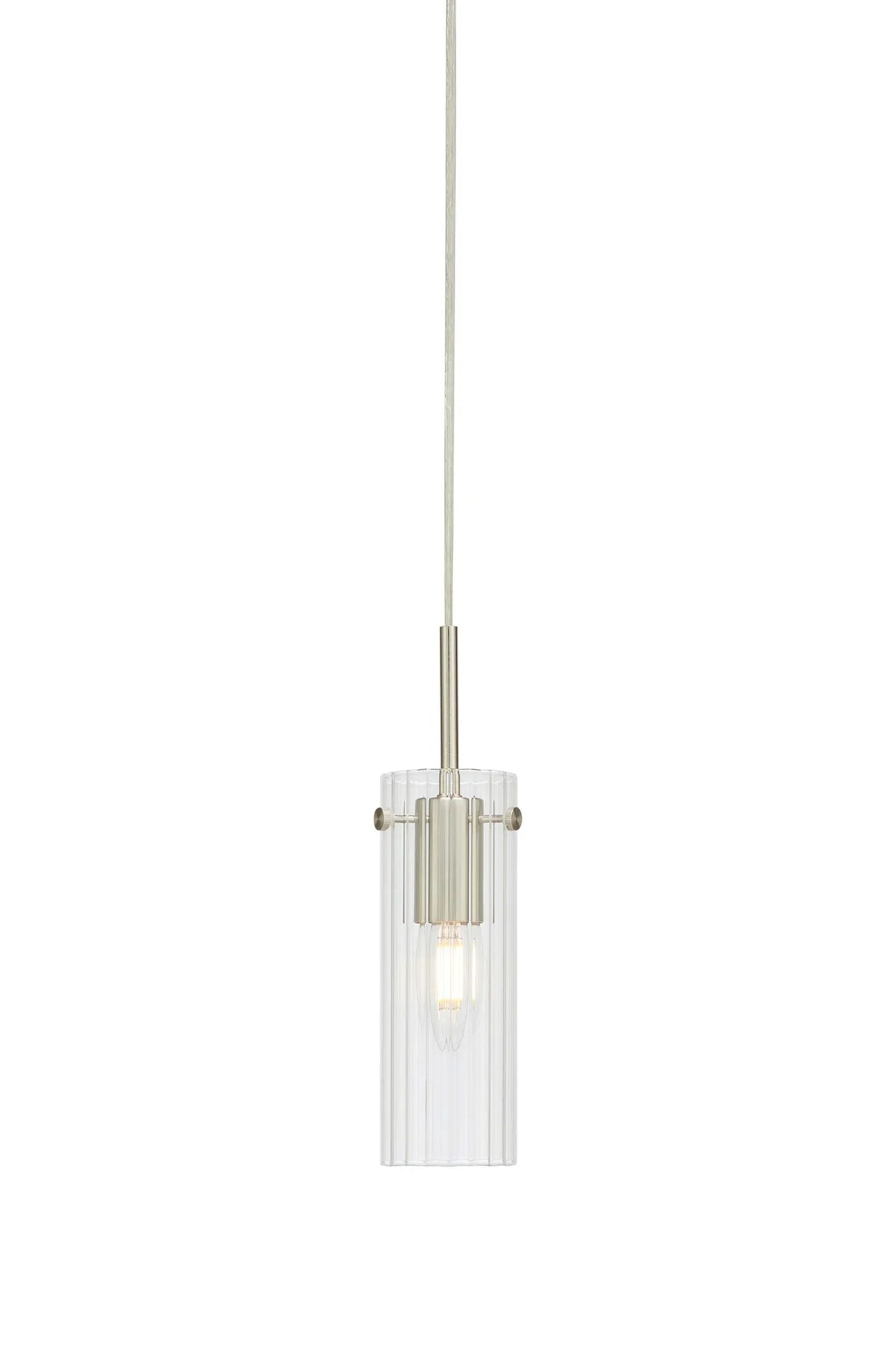 Tibia Fönsterlampa Transparent/Stål – Omdömen - Hållbarhet | Markslöjd